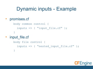 What is new in CFEngine 3.6 | PPT
