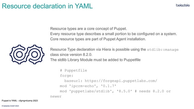 CfgMgmtCamp 2023 - Puppet is YAML.pdf
