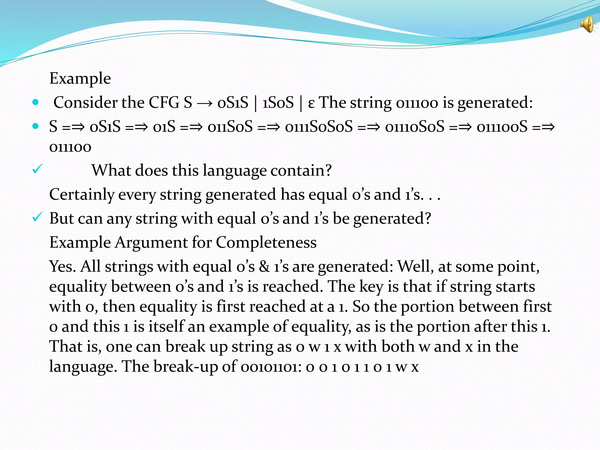 Conteext-free Grammer | PPT