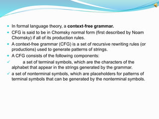 Conteext-free Grammer | PPT