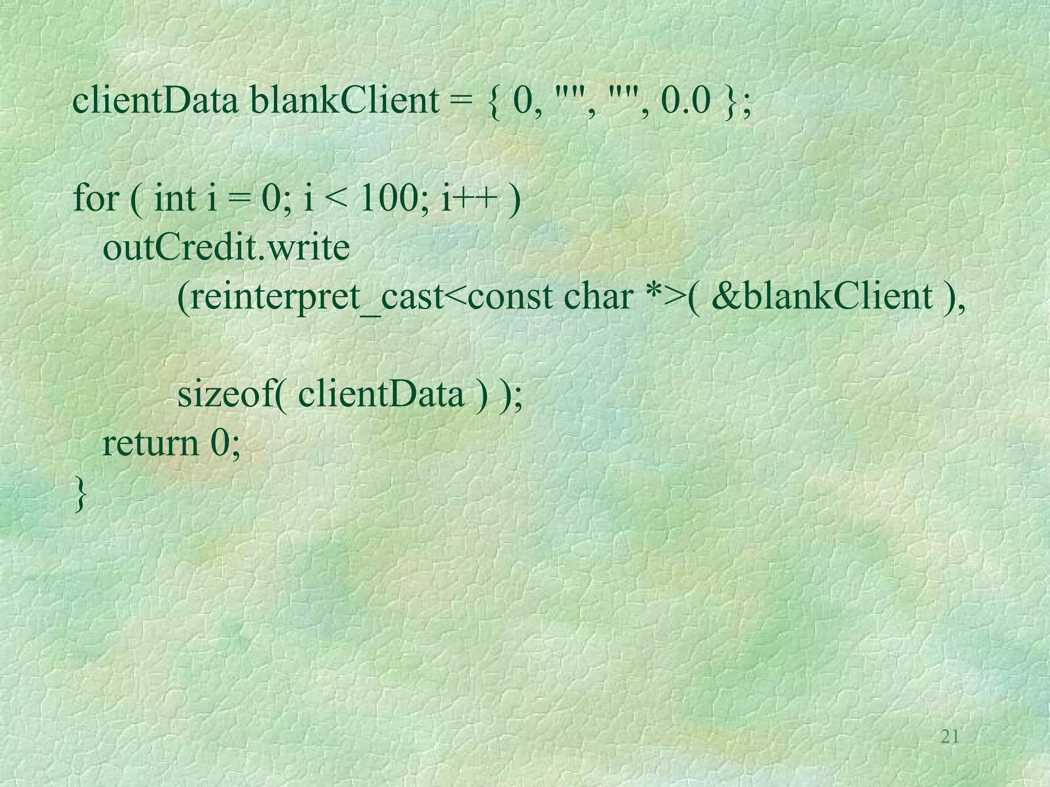 C++ files and streams | PPT