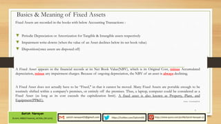 Fixed Asset Process | PPTX | Stocks and Bonds | Personal Investing
