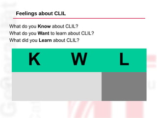 Cflorit clil 1_day1_oct12 | PPT | Education
