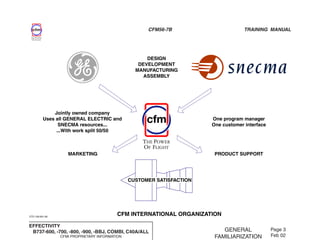 CFM 56-7B - Engine General Familiarization. PDF | PDF