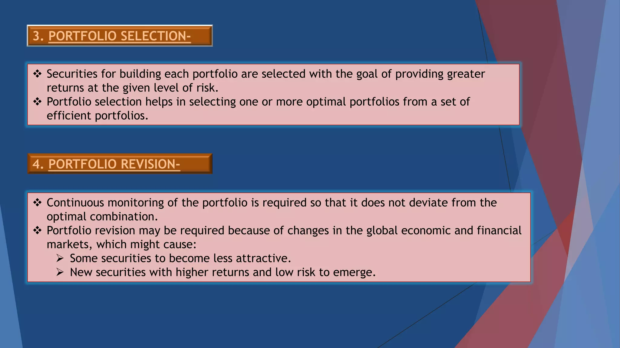 portfolio management PPT | PPTX