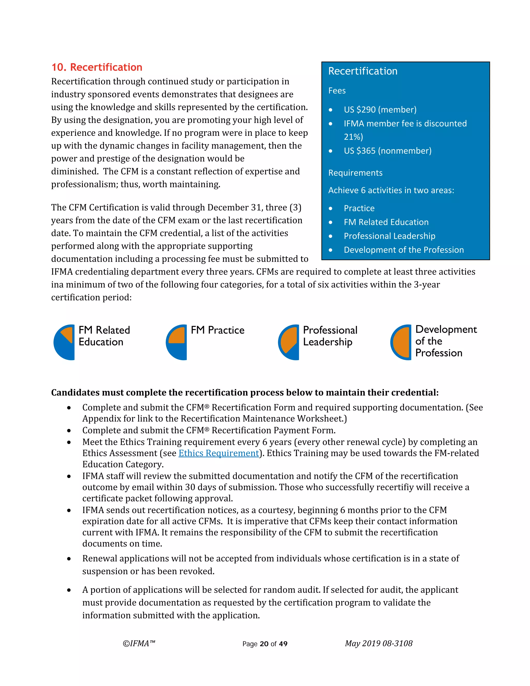 Cfm ifma candidate-handbook | PDF