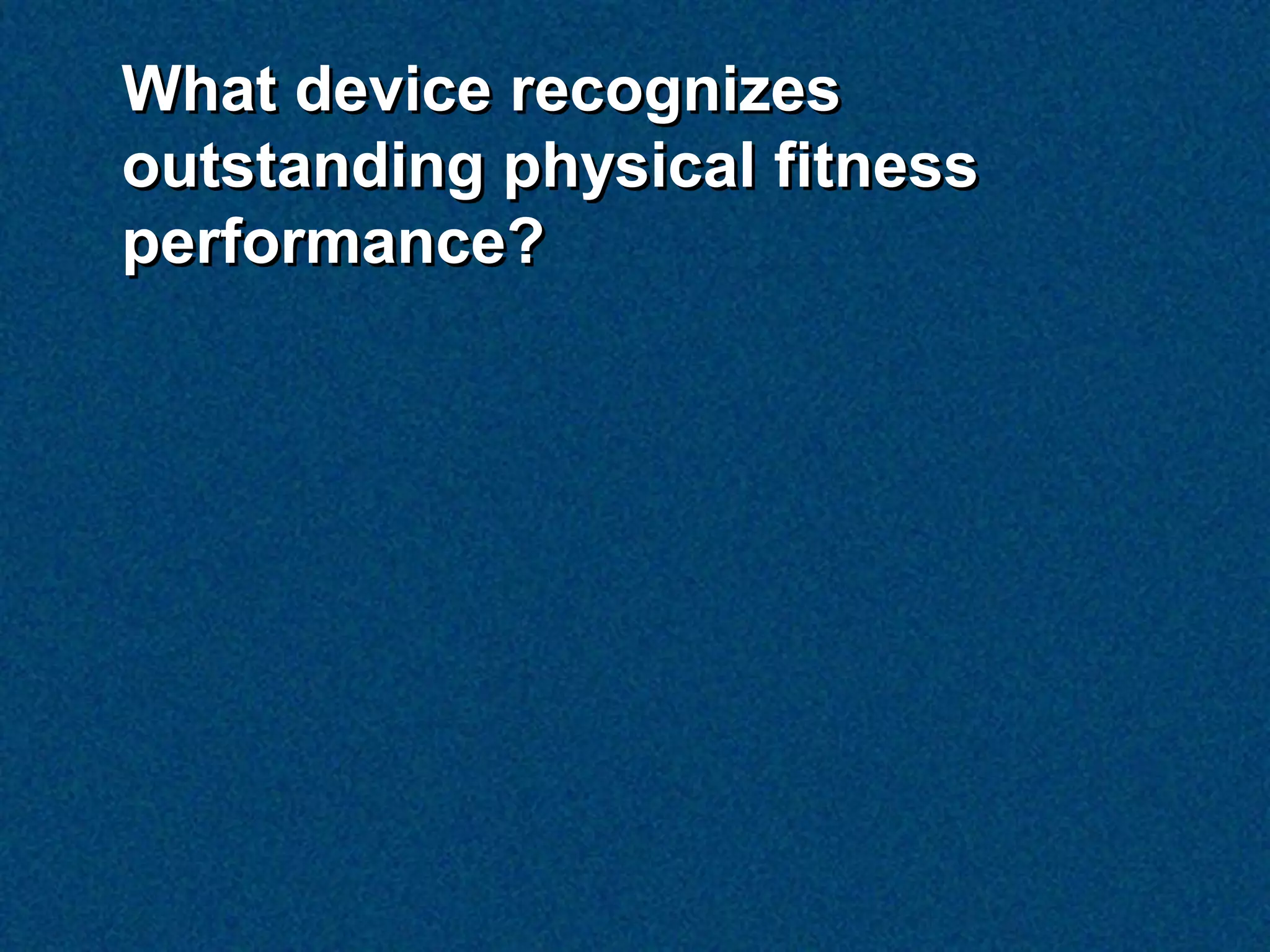5.2 NJROTC Physical Fitness Exercises and Qualifying Requirements | PDF