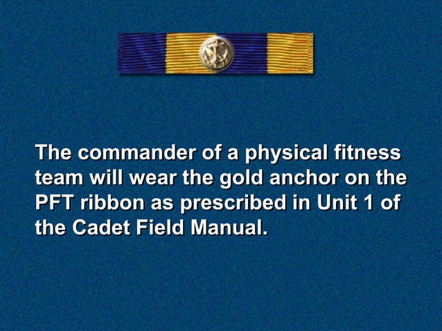 5.2 NJROTC Physical Fitness Exercises and Qualifying Requirements | PDF