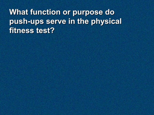 5.2 NJROTC Physical Fitness Exercises and Qualifying Requirements | PDF
