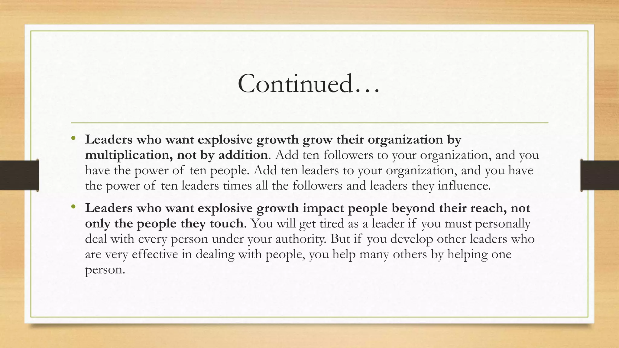 Law of Timing and Law of Explosive growth ppt | PPTX