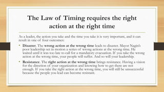 Law of Timing and Law of Explosive growth ppt | PPTX