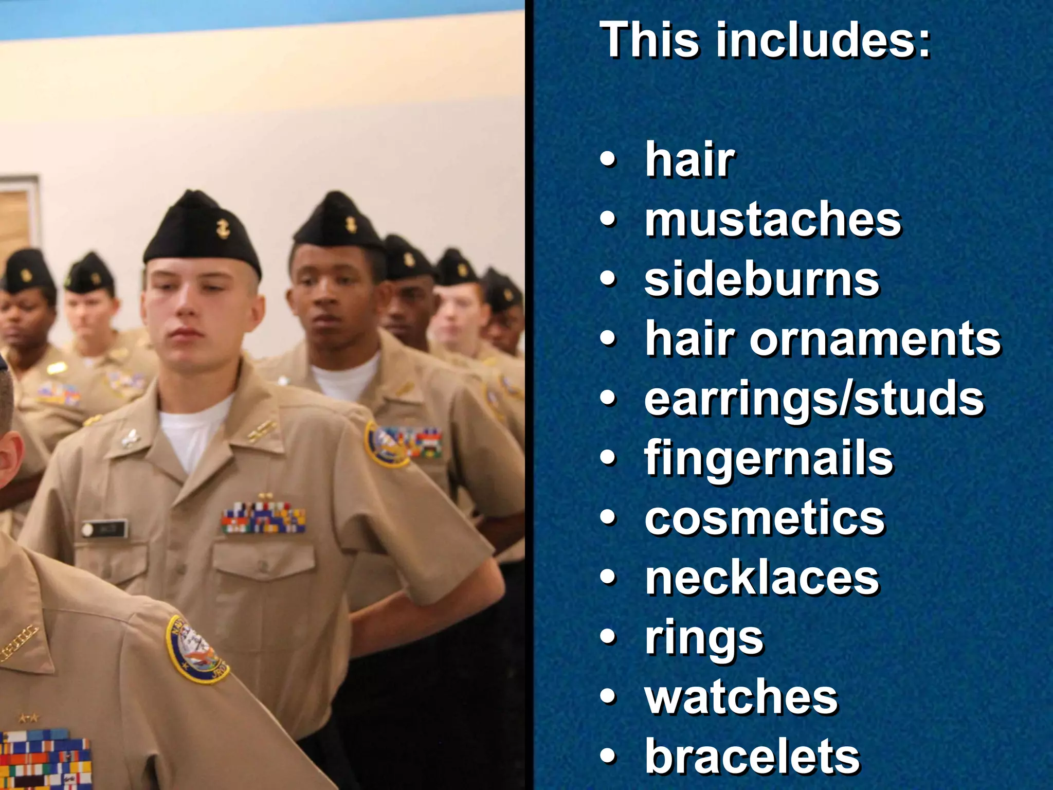 NS1 1.0 NJROTC Uniform Regulations | PDF