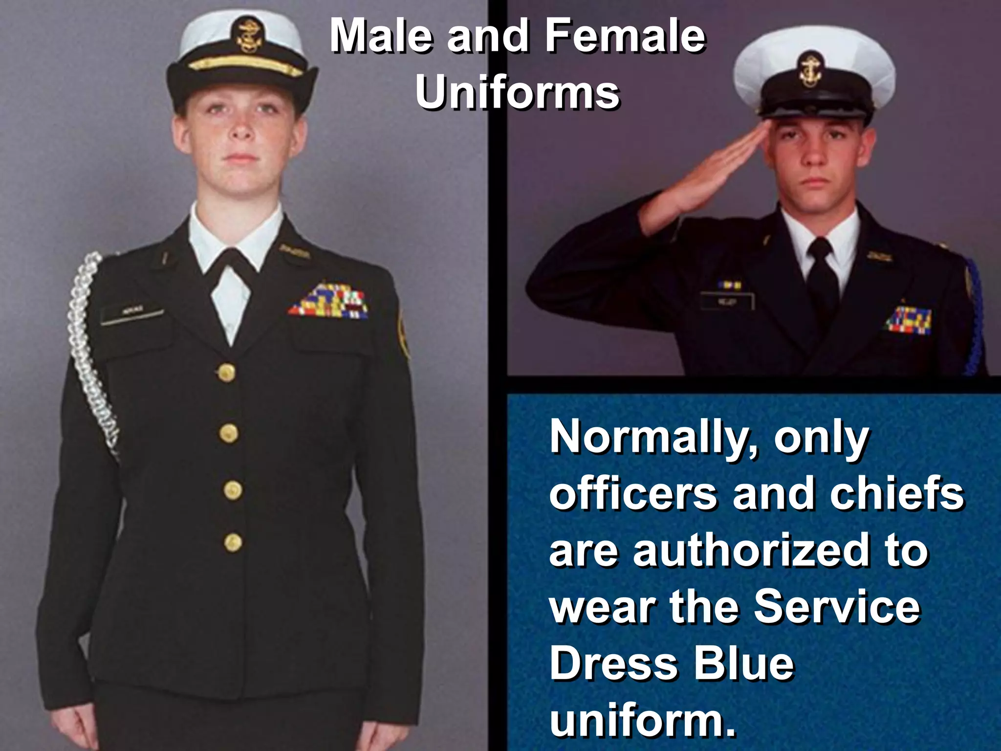 NS1 1.0 NJROTC Uniform Regulations | PDF