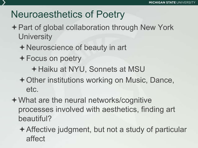 Getting a Grip on Neuroaesthetics | PPT