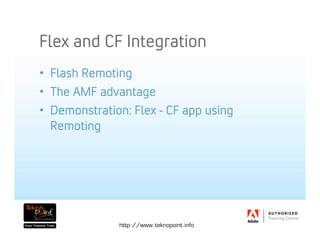 Flex and ColdFusion | PDF