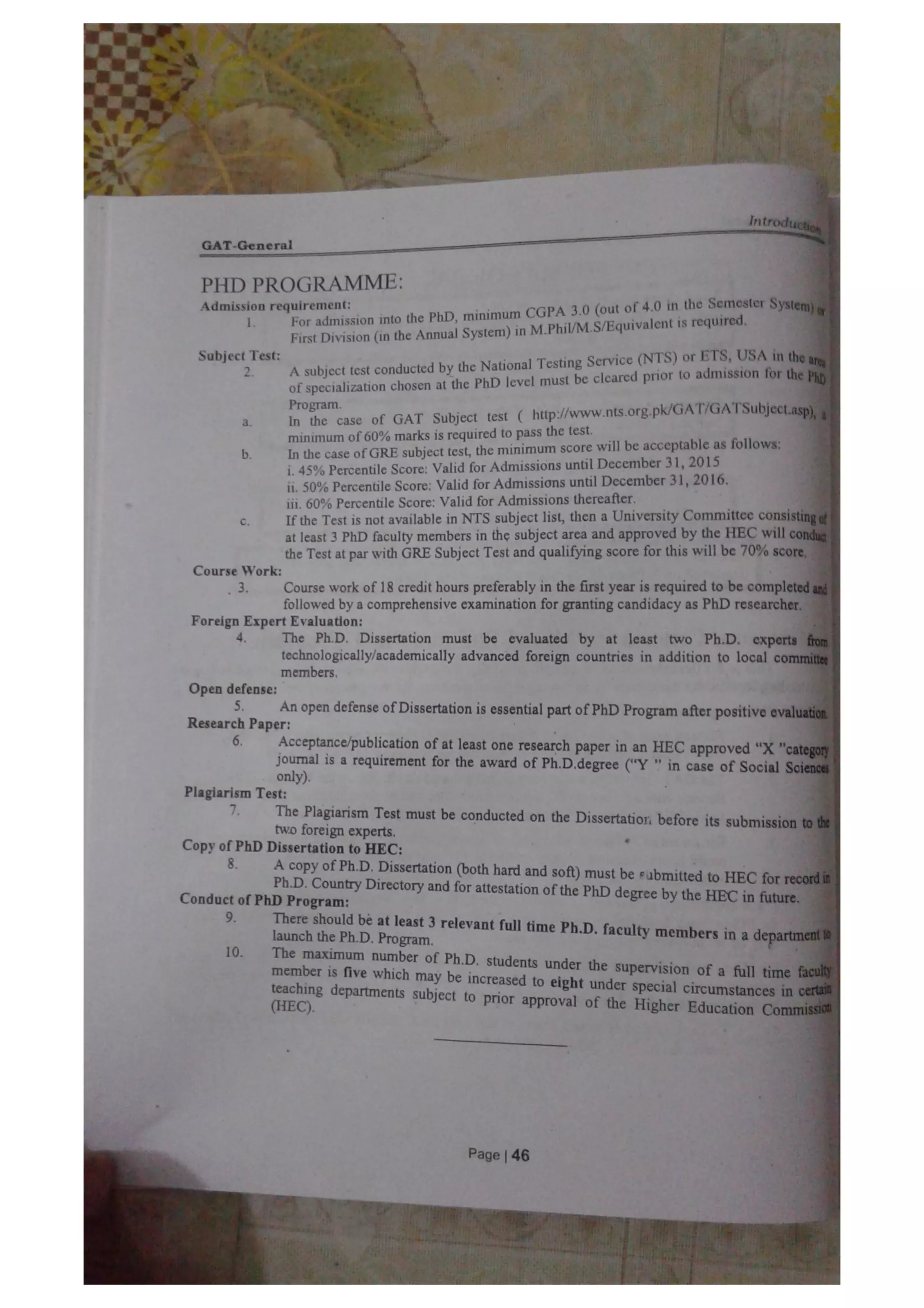 GAT General Preparation Book::::Contents and introduction to gat | PDF