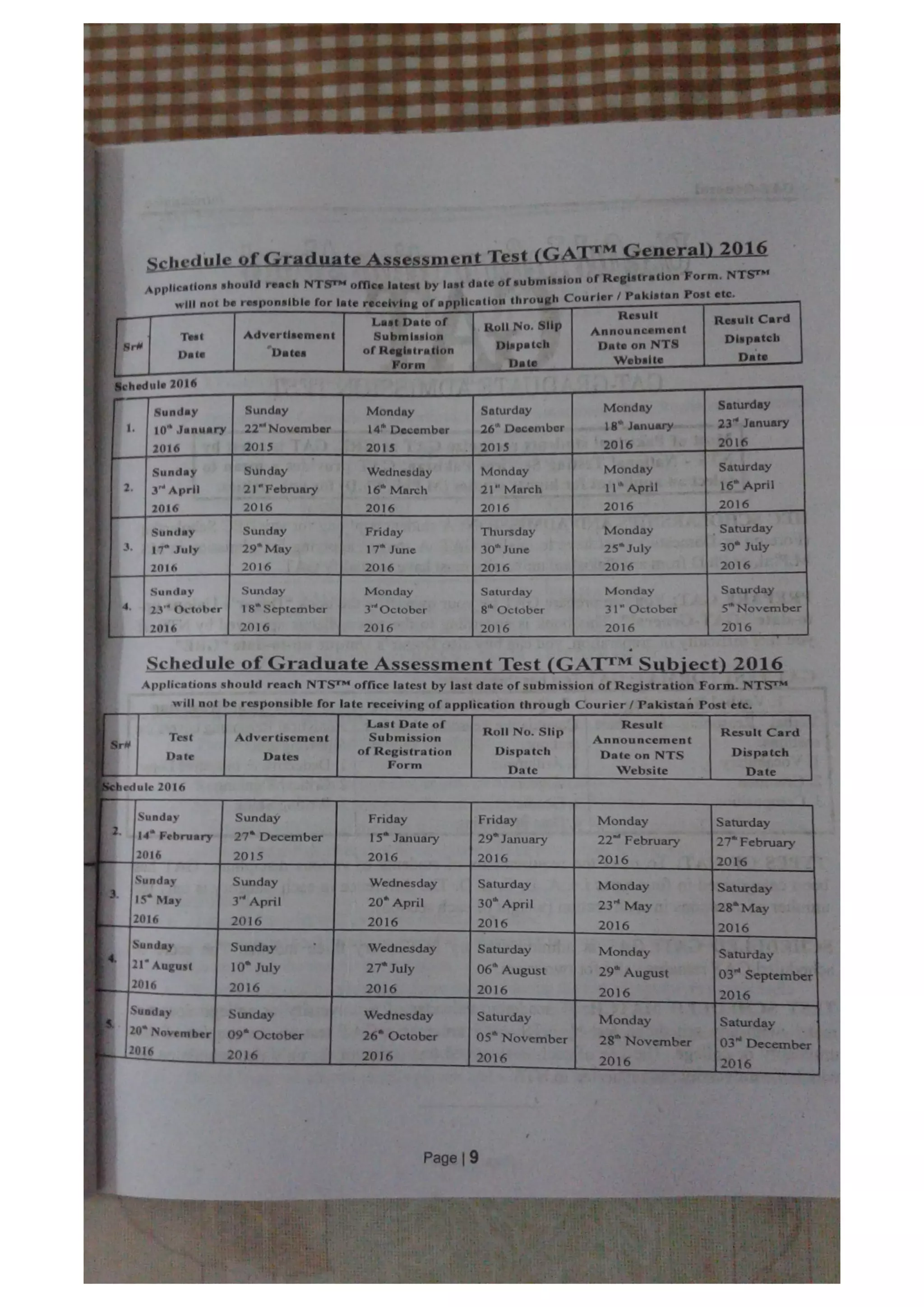 GAT General Preparation Book::::Contents and introduction to gat | PDF