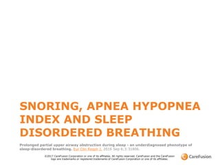 The Truth About Snoring | PPTX