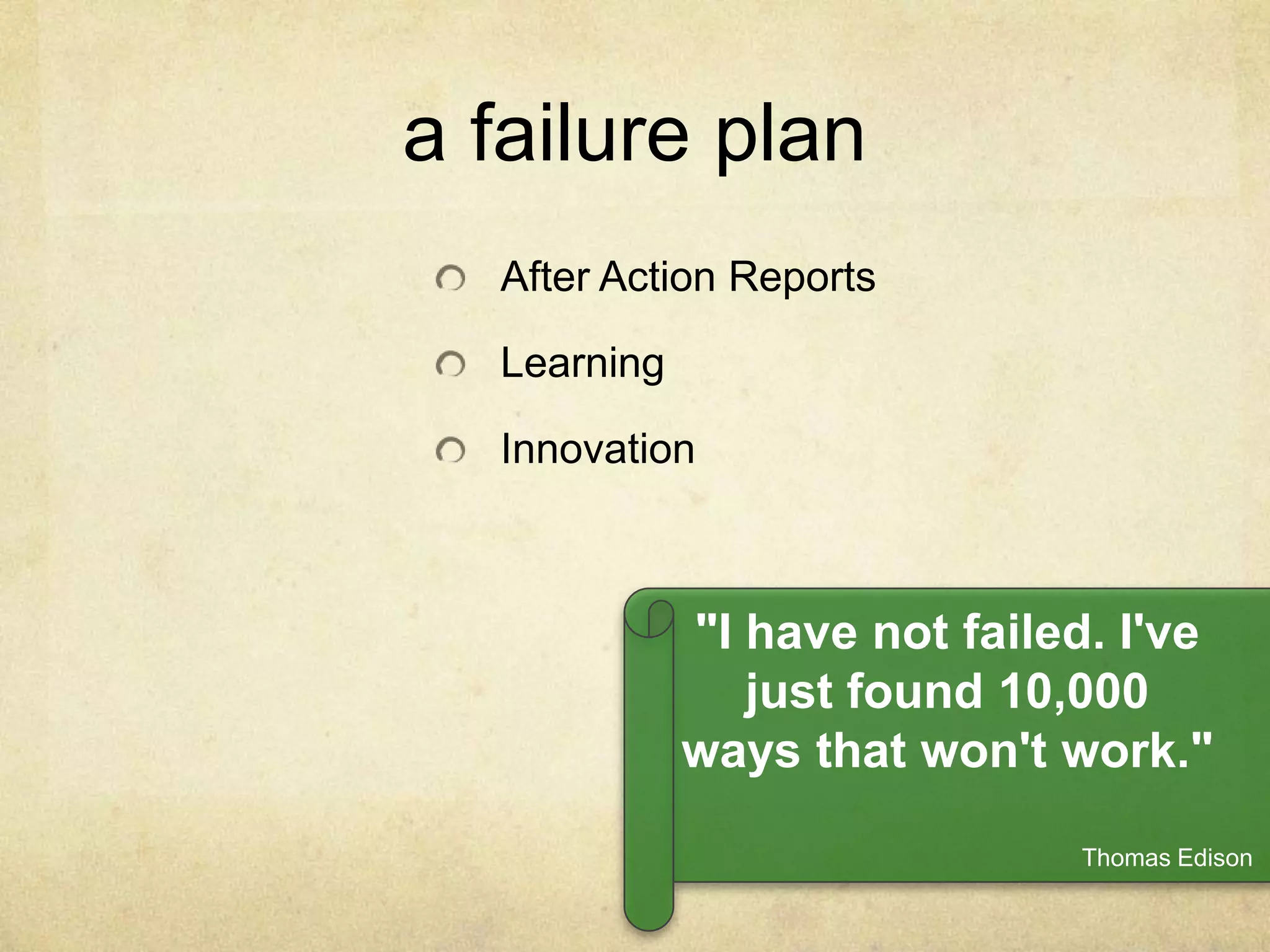 Chief failure Officer | PPTX