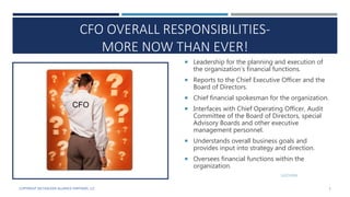 Role of the Chief Financial Officer | PPT