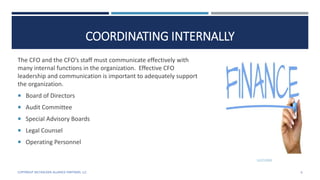 Role of the Chief Financial Officer | PPTX