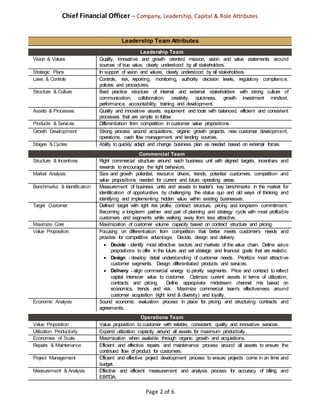 CFO Attributes | DOCX | Business Accounting & Finance | Business