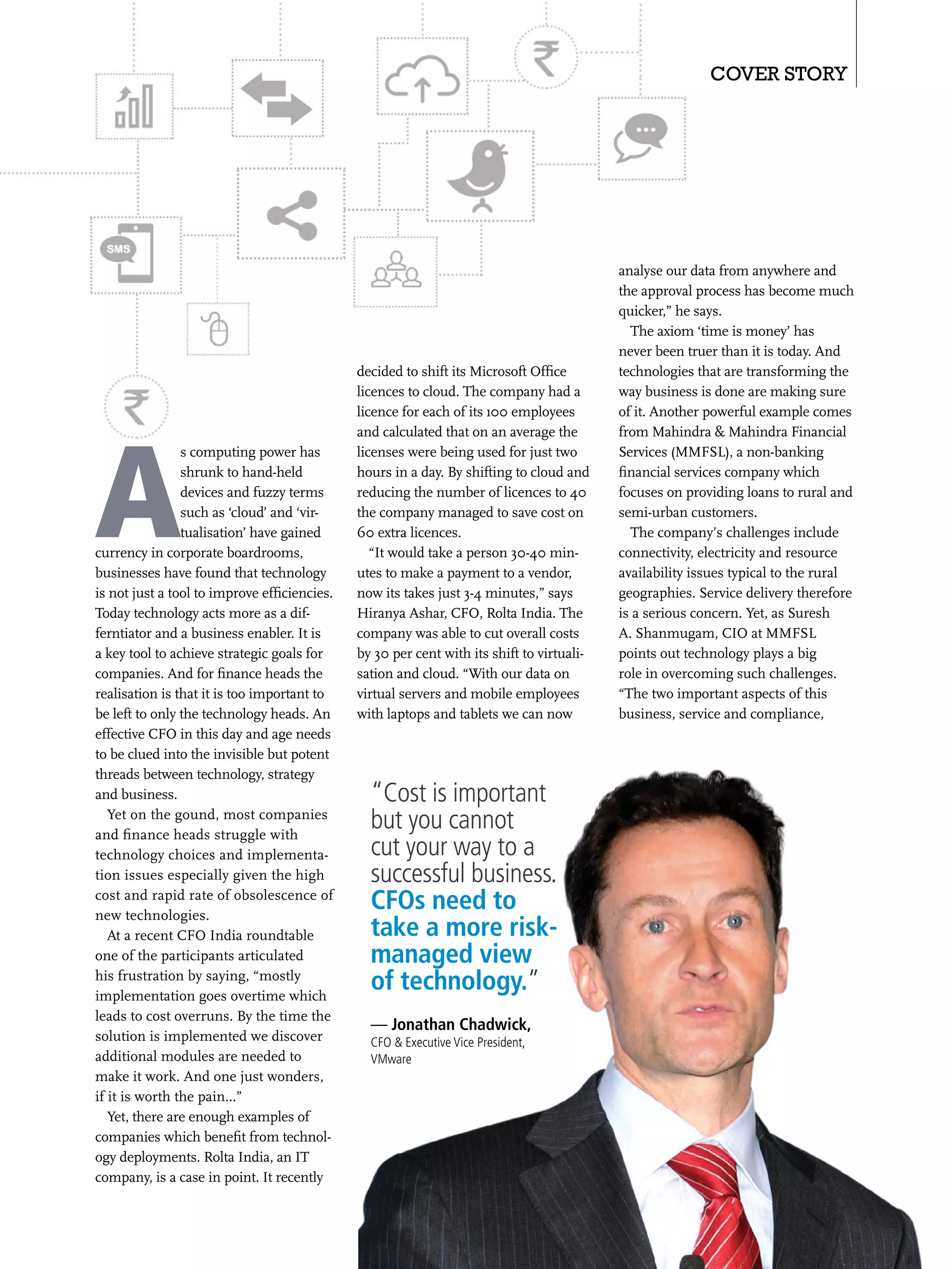 Cfo magazine vol-i-issue-05-april-2014 | PDF