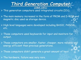 Basic Components of Computer | PPTX