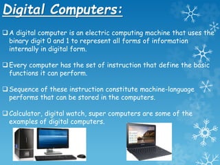 Basic Components of Computer | PPTX