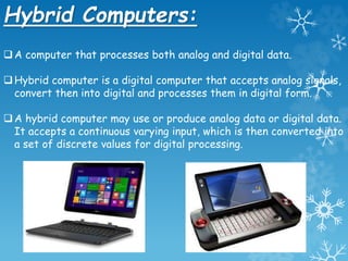 Basic Components of Computer | PPTX