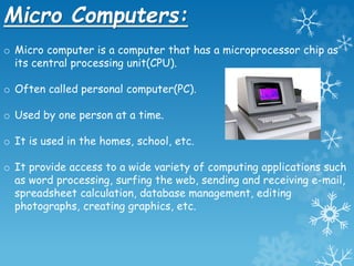 Basic Components of Computer | PPTX