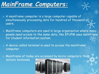 Basic Components of Computer | PPTX