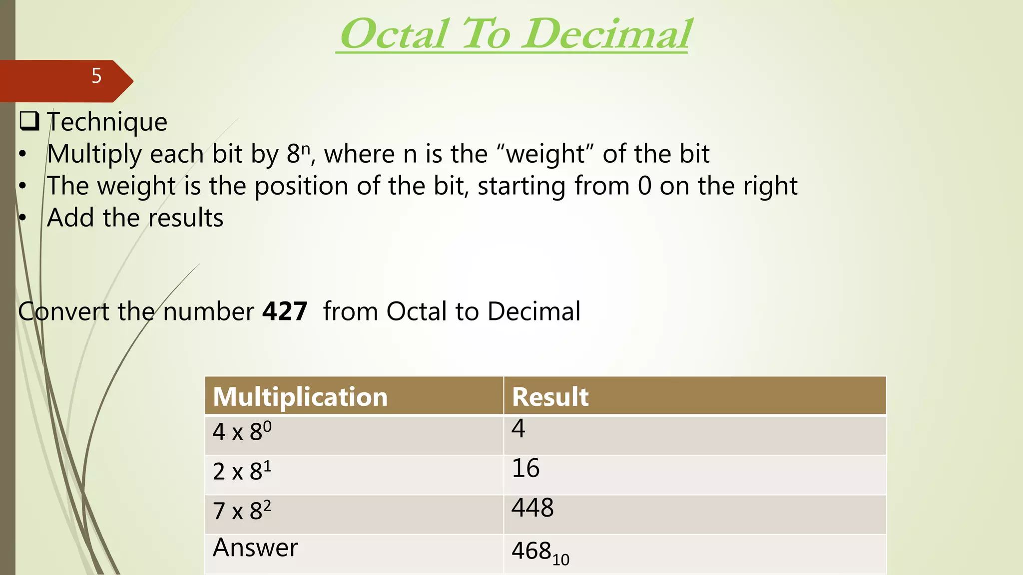 Computer Number System | PPTX