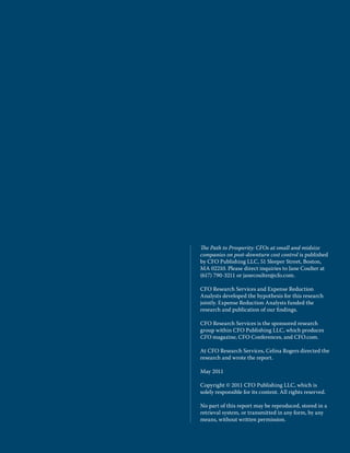 CFO Magazine White Paper | PDF