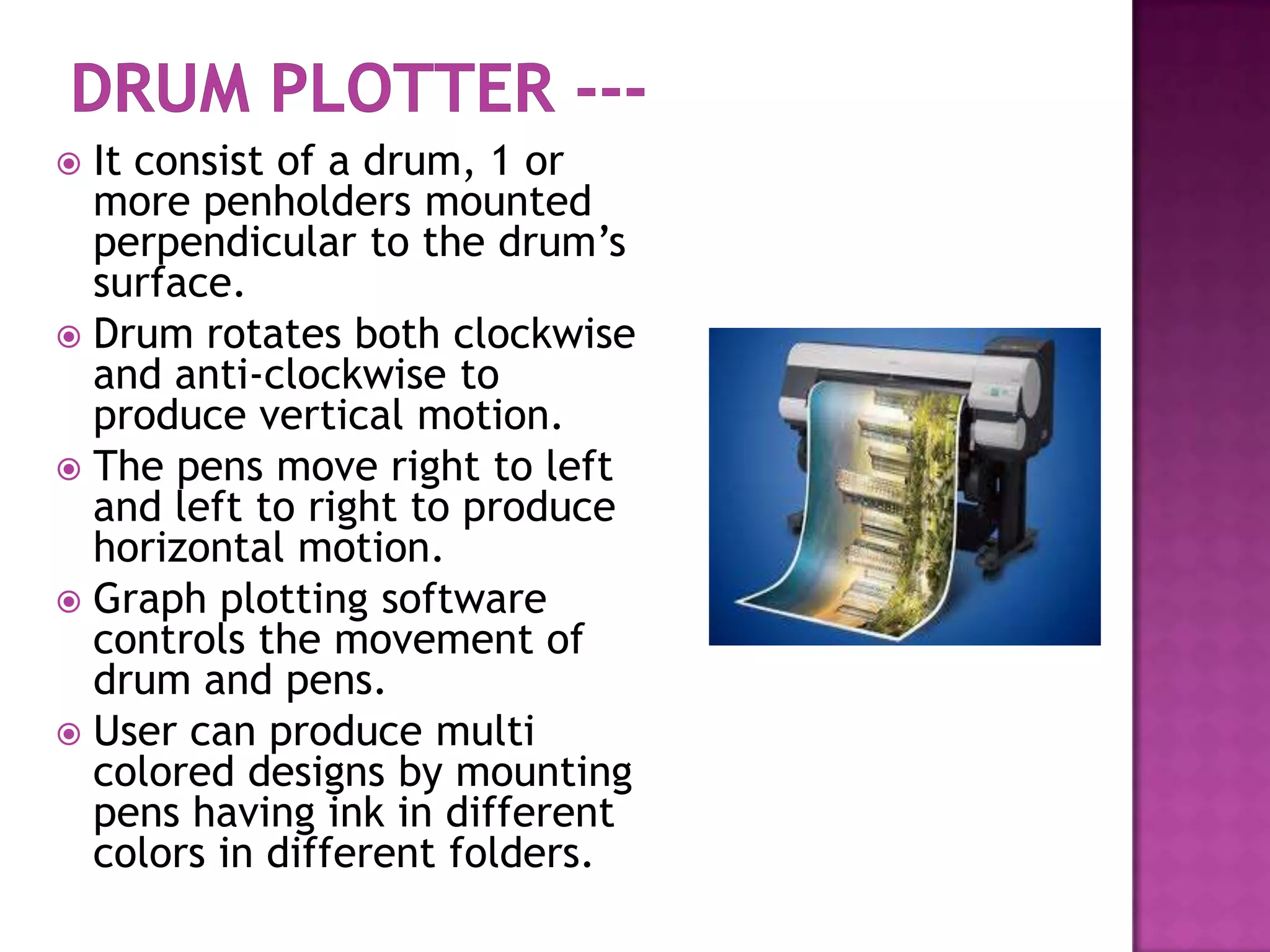 scanners and plotters | PPTX