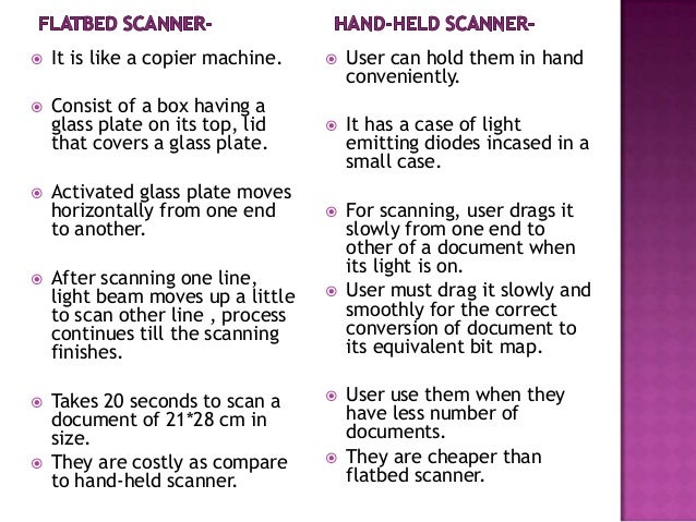 scanners and plotters