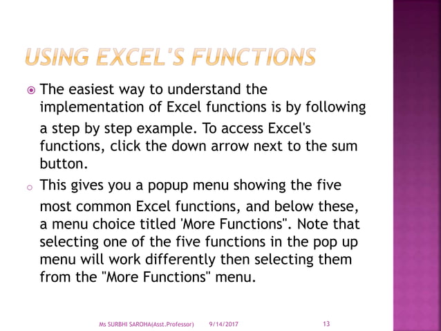 Spreadsheets and Database Packages | PPTX | Databases | Computer Software and Applications