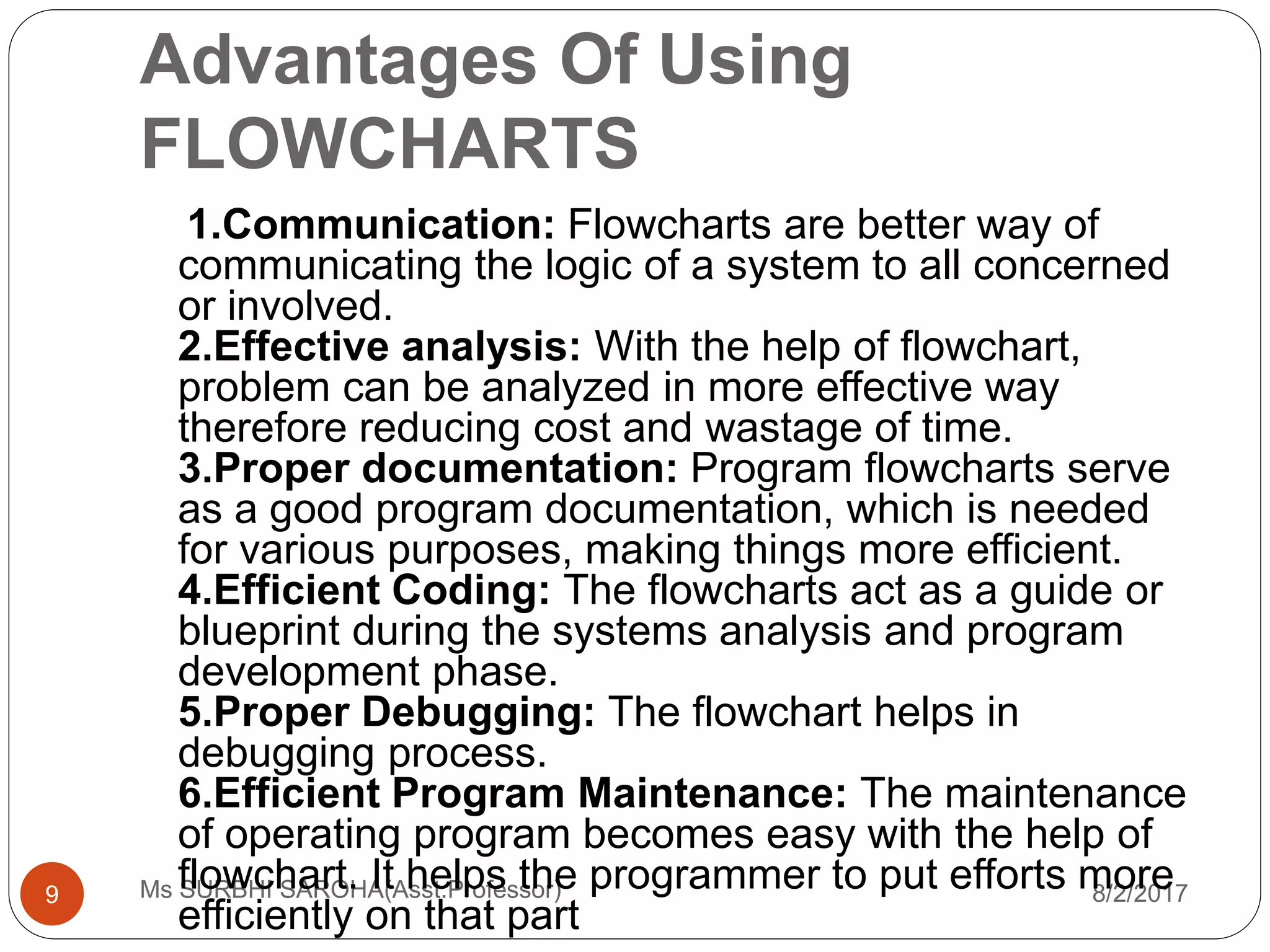 Algorithm and Flowcharts | PPTX