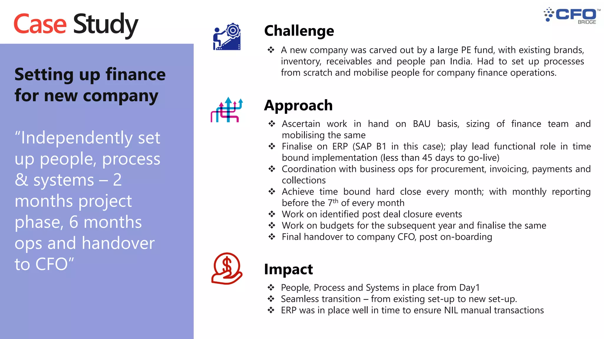 CFO Bridge - Corporate Introduction | PDF