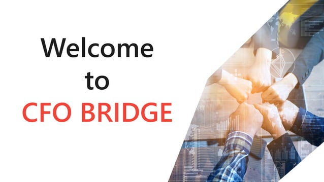 CFO Bridge - Corporate Introduction | PPT