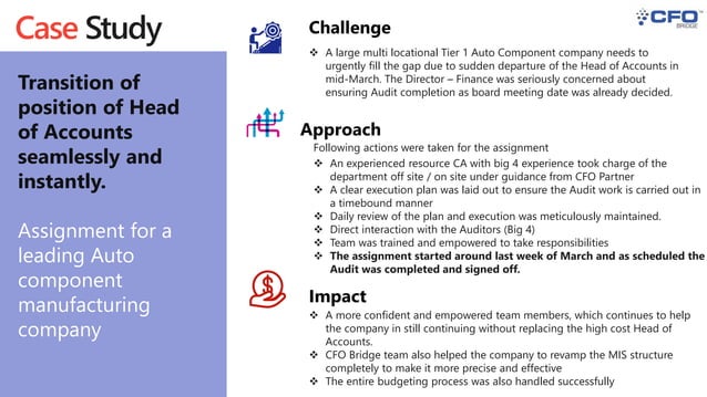CFO Bridge - Corporate Introduction | PPT