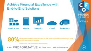 Best in Class Finance Transformation - Best Practices for the Finance ...