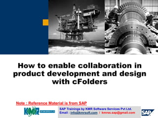 SAP cFolders Training | PDF