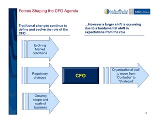 Strategic Role of Today’s CFO : The New CFO Agenda | PDF