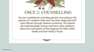 CCYSTIC FIBROSIS DISEASE QUESTIONS OSCE.pptx