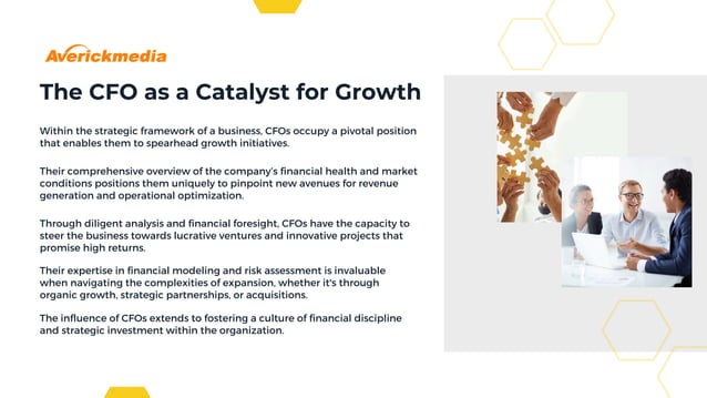 CFO's Role in Driving Business Strategy and Growth | PDF