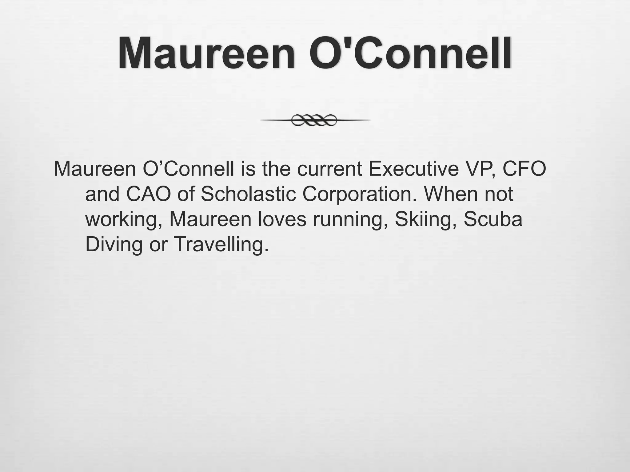 The CFO's Role In Merger and Acquisitions - By Maureen O'Connell | PPTX