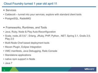 Cloud Foundry Overview | PPT