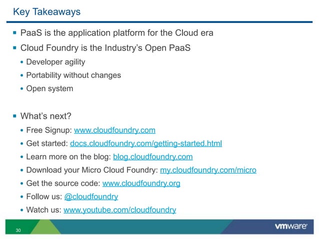 Cloud Foundry Overview | PDF