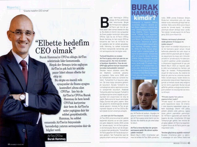Cfo world burak hammas | PDF